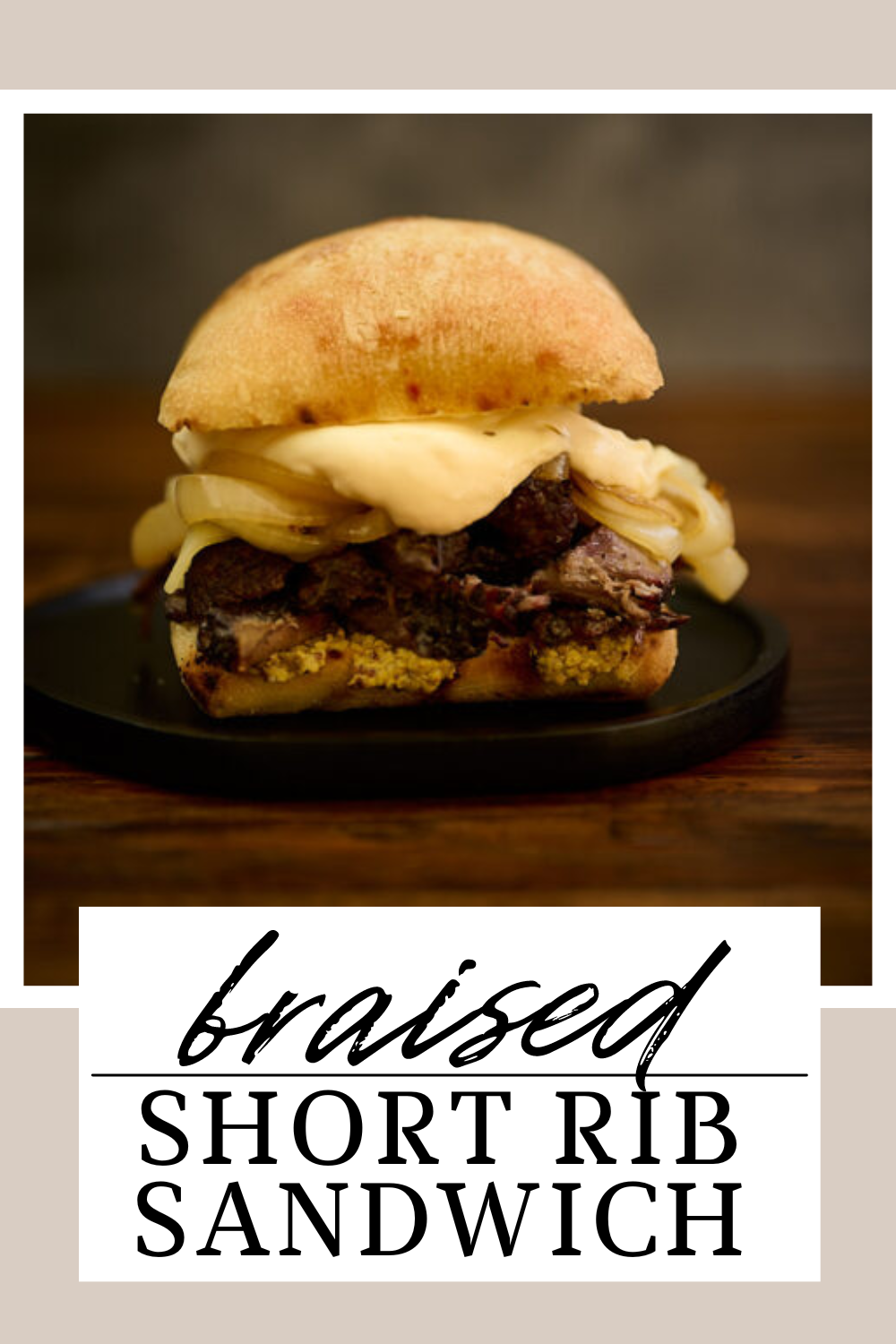 Braised Short Rib Sandwich - UW Provision Company