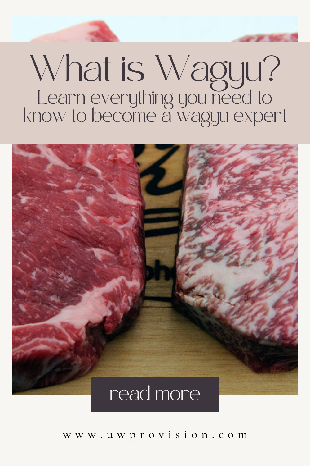 What is Wagyu? - UW Provision Company