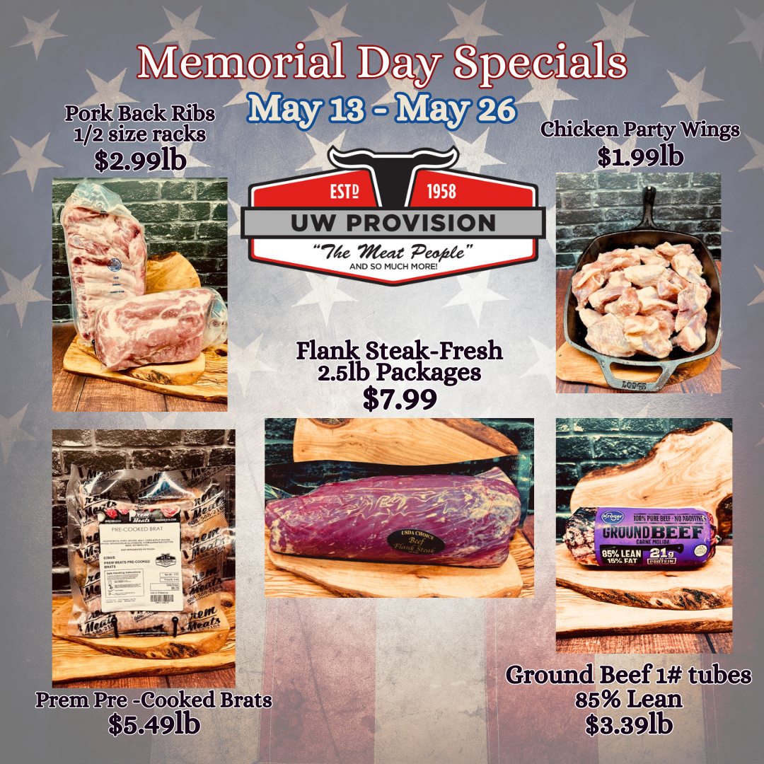 Deals of the Week - UW Provision Company
