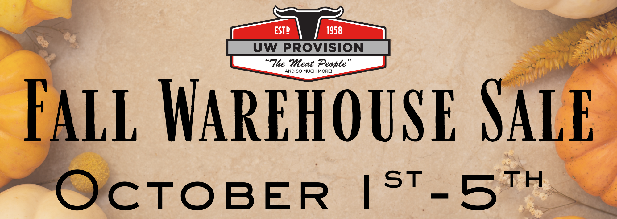 Deals of the Week - UW Provision Company